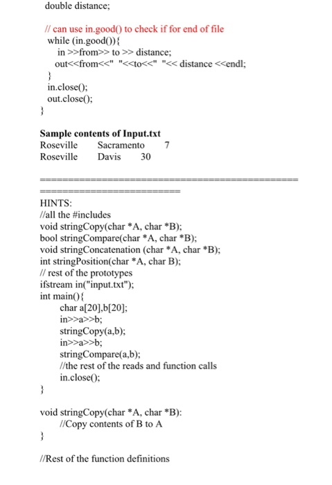 Solved Name Of Function Void Stringconcatenation Char A 