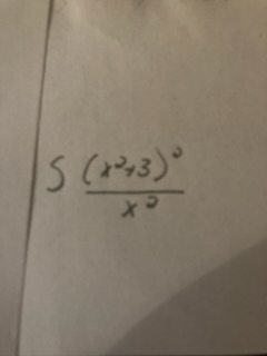 Solved x2(x2+3)2 | Chegg.com