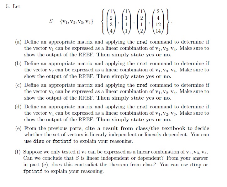 Solved 5. Let | Chegg.com