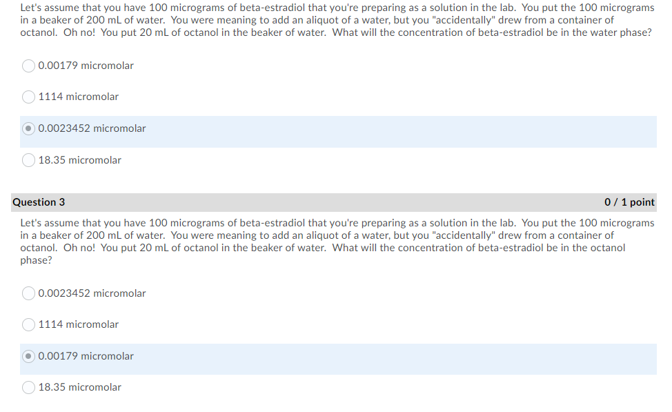 Solved Let's assume that you have 100 micrograms of | Chegg.com