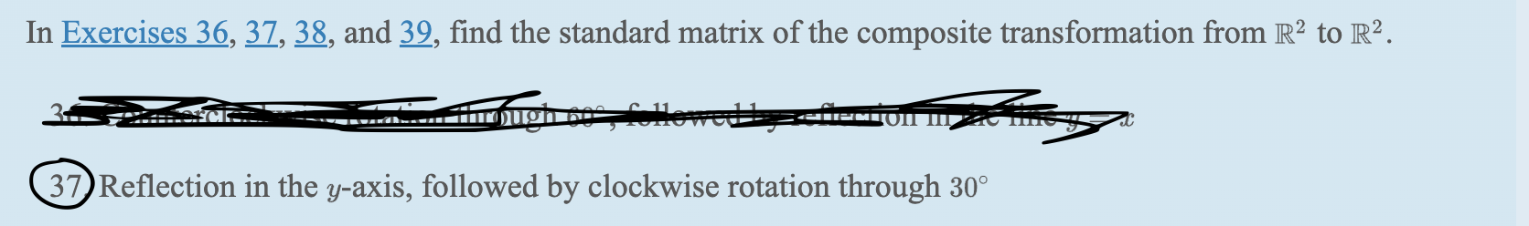 Solved In Exercises 36,37,38, and 39, find the standard | Chegg.com