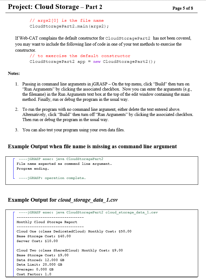 I have the original files for CloudStorage Part 1 | Chegg.com