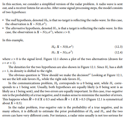 Solved RADAR ROC Curve and Interpretation For RADAR | Chegg.com