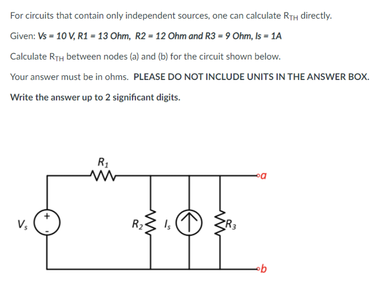 Solved Calculate the equivalent resistance REQ between nodes | Chegg.com