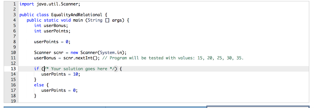 Solved Complete the expression so that userPoints is | Chegg.com