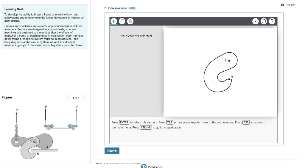 Solved I Review View Available Hints) + Learning Goal: To | Chegg.com
