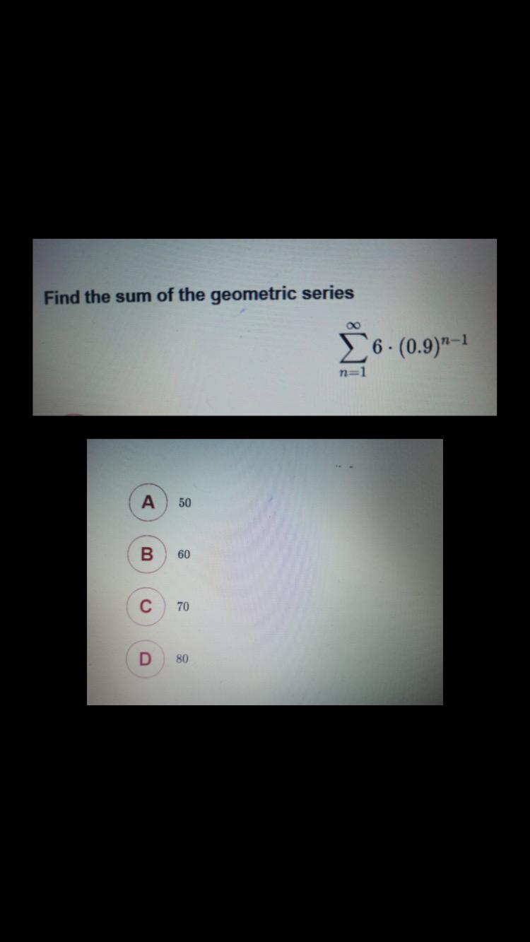 solved-find-the-sum-of-the-geometric-series-6-0-9-n-1-n-1-chegg