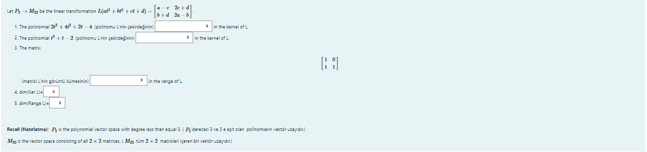 Let L be the linear operator on R2 defined by | Chegg.com