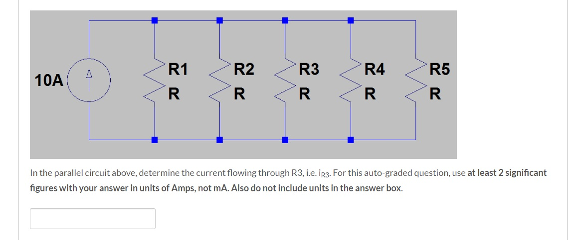 Solved 1 7 , 10A R1 > R2 > R3 ZR R5 R4 | Chegg.com