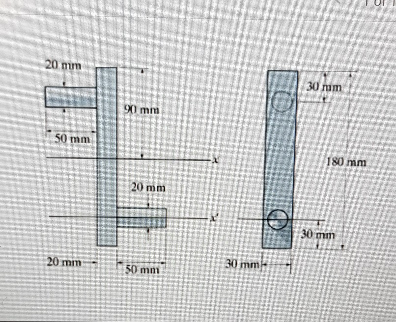 Solved Determine the moment of inertia of the overhung crank | Chegg.com