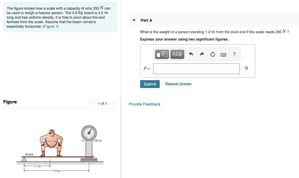 Solved The figure shows how a scale with a capacity of only | Chegg.com