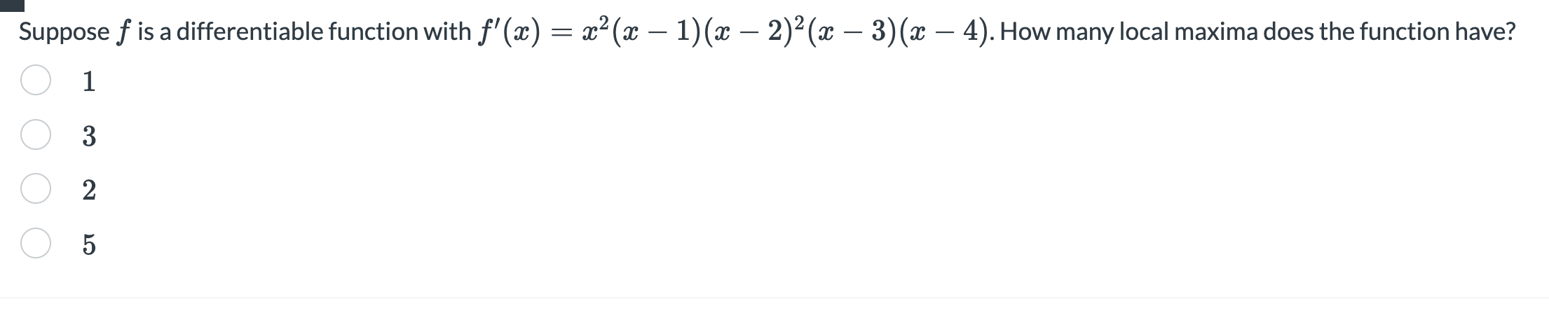 Solved Suppose f is a differentiable function with | Chegg.com