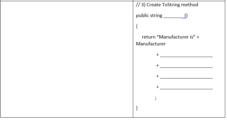 Solved Using C# for codeWrite Code for the Class Bike, - is | Chegg.com