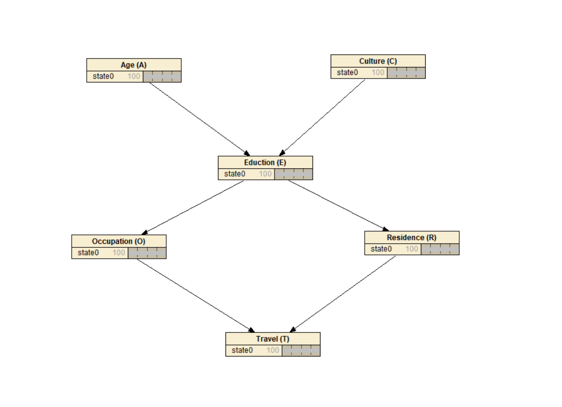 In Netica Build And Compile A Bayesian Causal