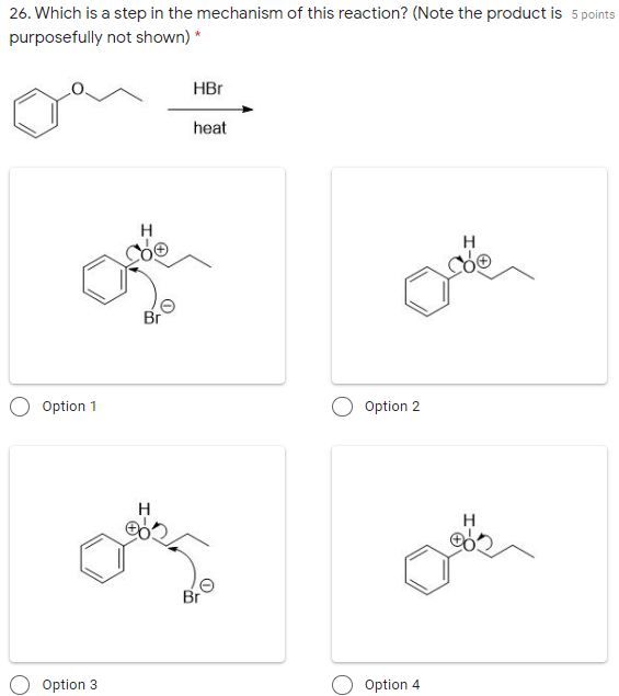 Solved 26. Which is a step in the mechanism of this | Chegg.com