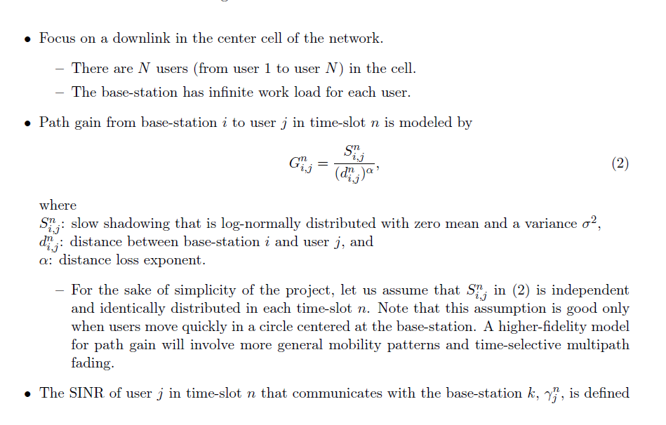Solved - Consider a cellular network in Figure 3. - A | Chegg.com