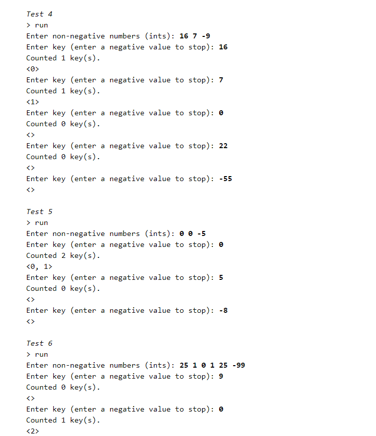 Solved DO NOT USE VECTORS DO NOT USE BREAK STATEMENTS /* | Chegg.com