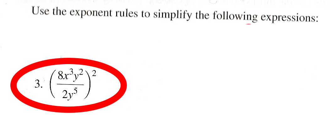 Solved Use the exponent rules to simplify the following | Chegg.com