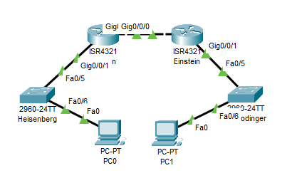 Solved Add DHCP to the both the Newton and Einstein routers, | Chegg.com