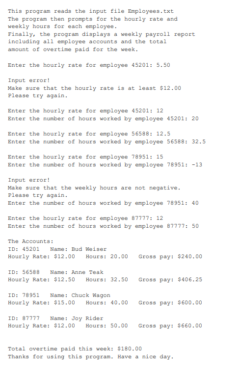 Solved The starter code for this Lab includes 2 files: | Chegg.com