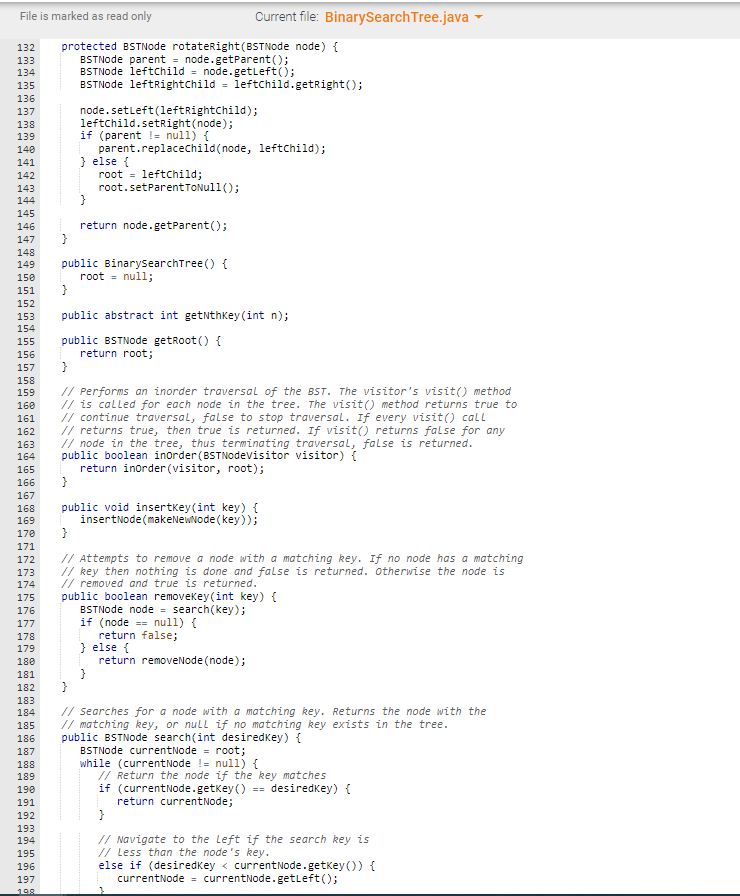 Solved Step 1: Inspect the BSTNode.java and | Chegg.com