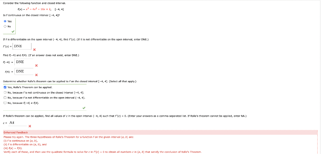 Solved Consider the following function and closed interval. | Chegg.com Solved Consider the following function and closed interval. | Chegg.com