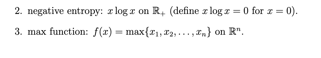 Solved Question 2: Convex functions We saw the definition of | Chegg.com