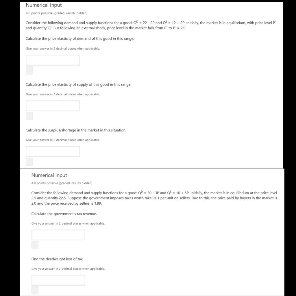 Solved Numerical Input 4.0 points possible (graded, results | Chegg.com