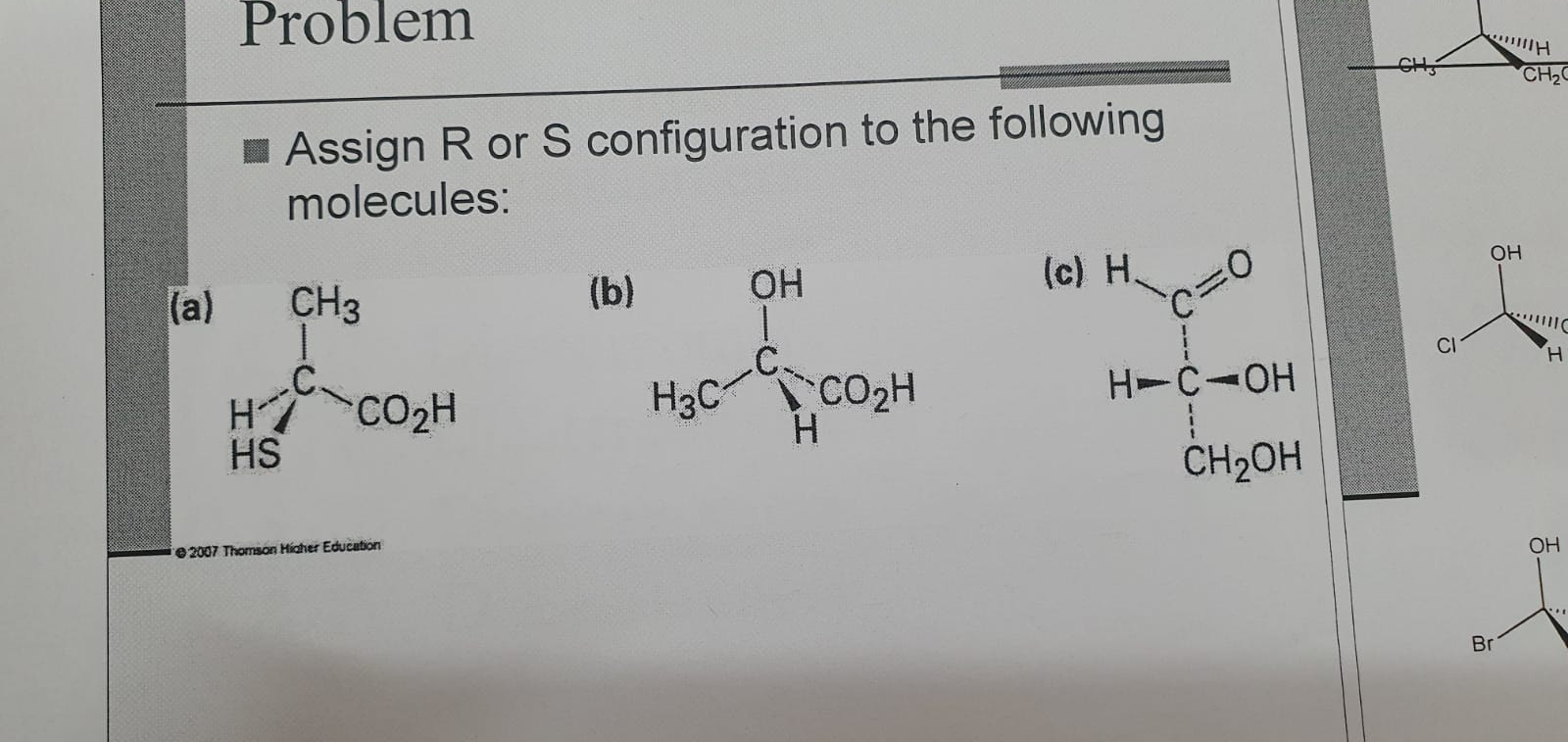 Solved Assign R ﻿or S ﻿configuration to the | Chegg.com