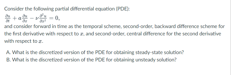 Solved au au ta da Consider the following partial | Chegg.com