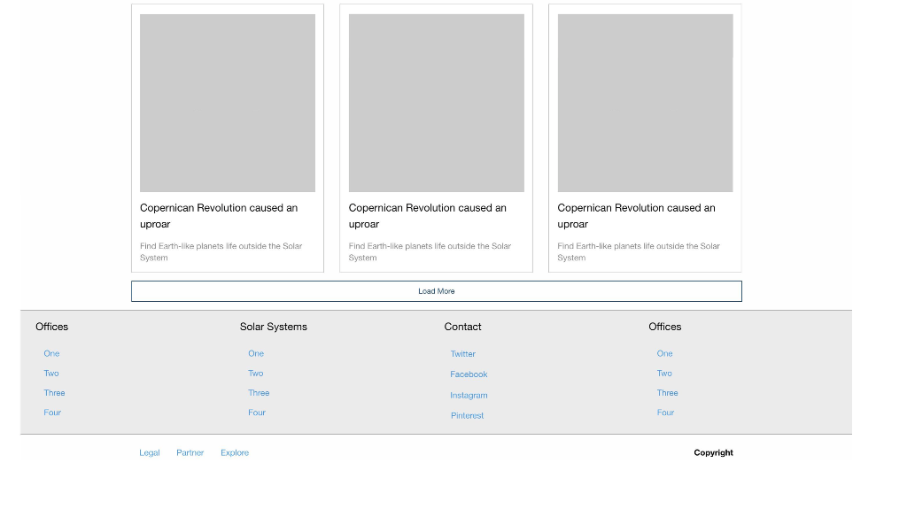Solved Recreate The Sample Landing Page Below Using Html And 