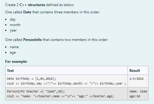 Solved Use any standard library you want. Check the code | Chegg.com