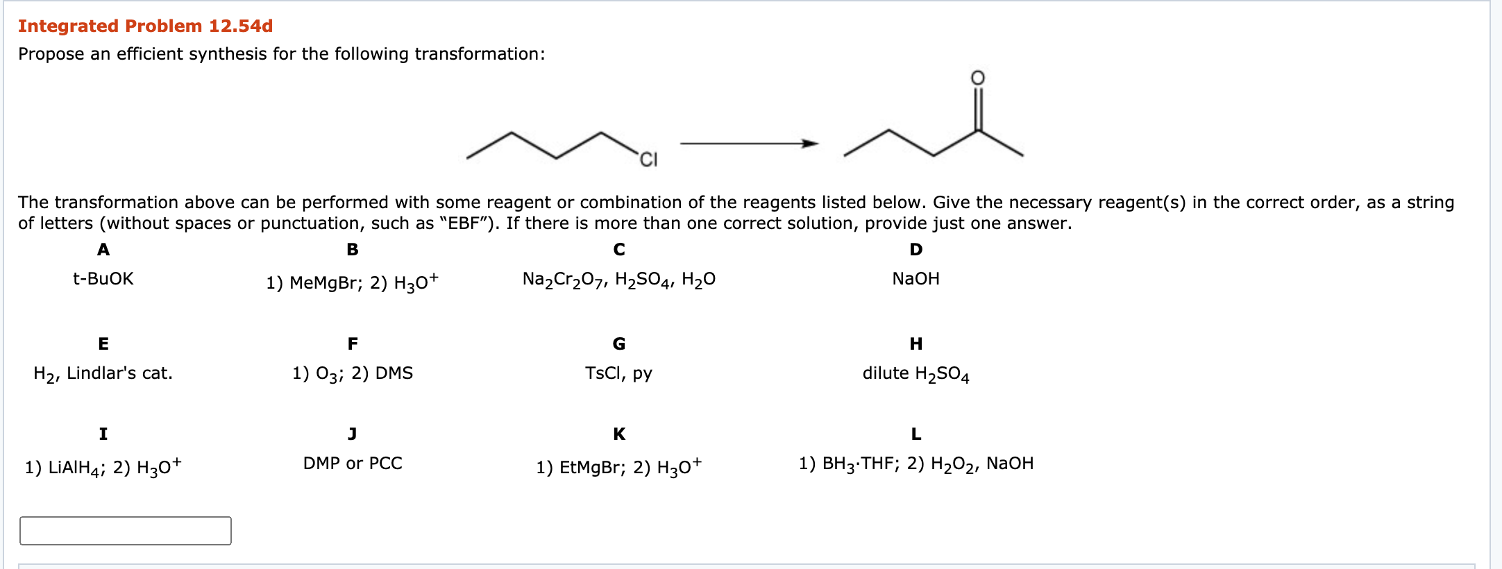 Solved Integrated Problem 12.54d Propose an efficient | Chegg.com
