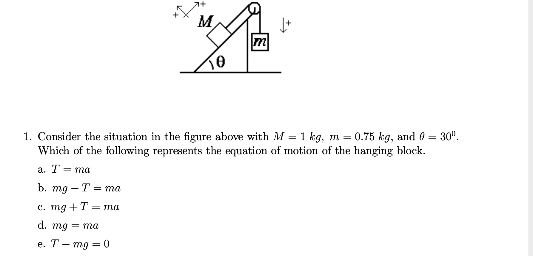 Solved In order for the tensions in the string on both sides | Chegg.com
