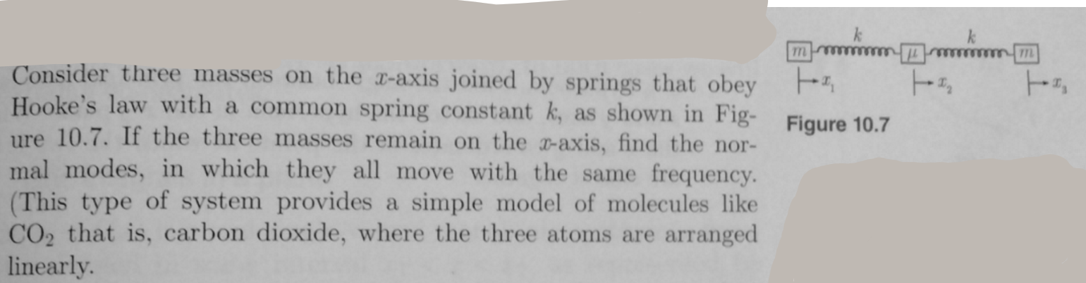Solved Use diaonalization find all frequencies (eigen | Chegg.com