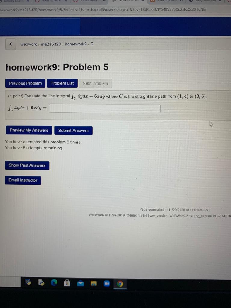 Solved webwork2/ma215-20/homework9/5/?effective | Chegg.com