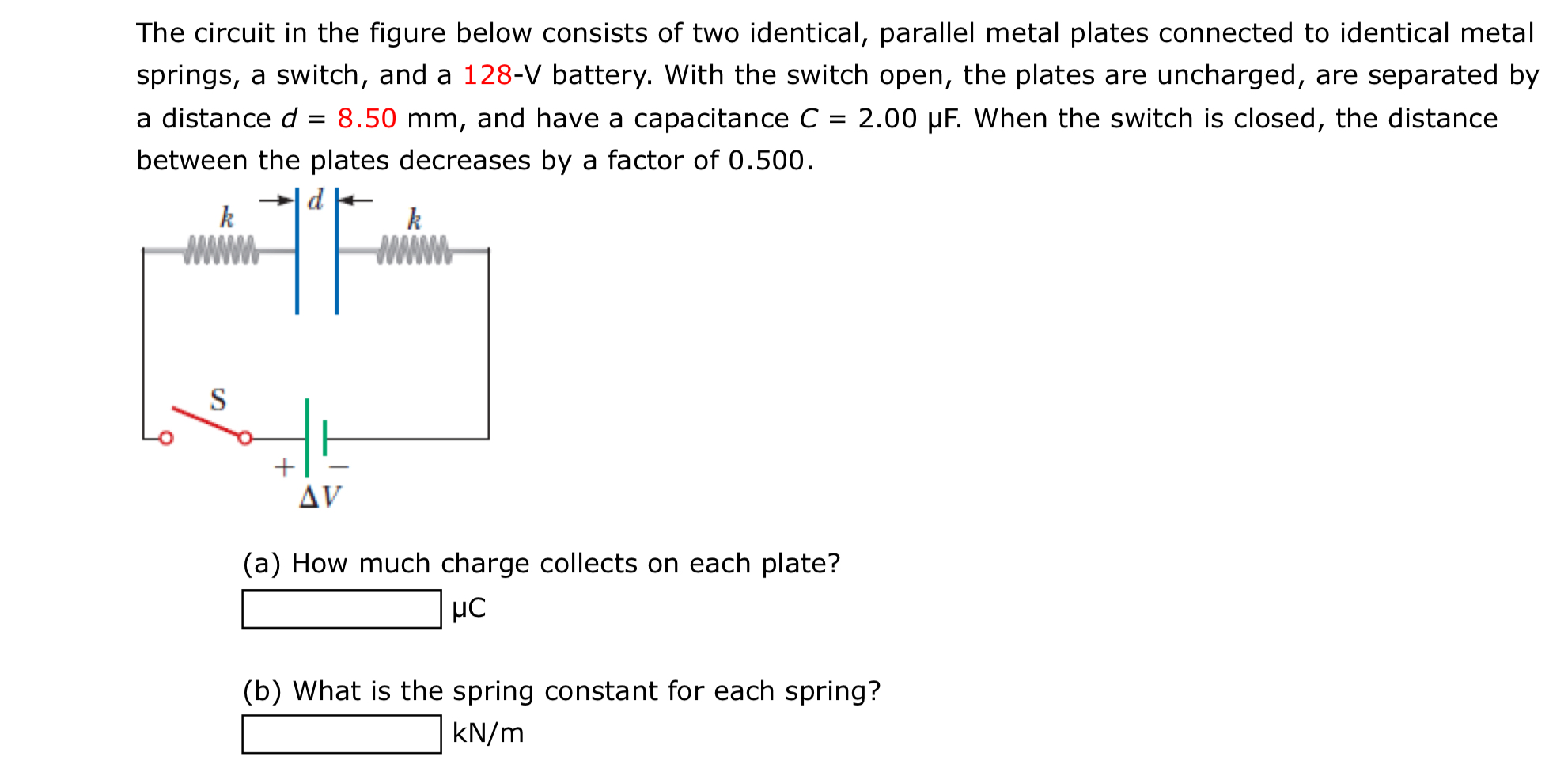 Solved The circuit in the figure below consists of two | Chegg.com
