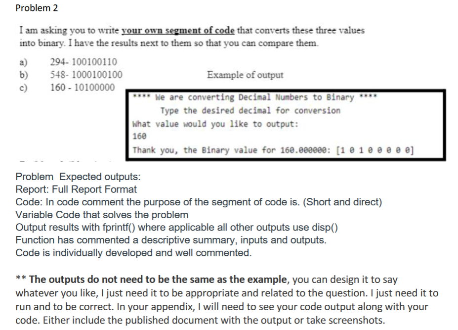 Solved All problems must be formatted correctly in the | Chegg.com