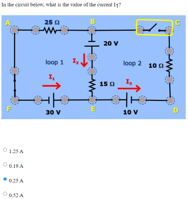 Solved In the circuit below, what is the value of the | Chegg.com