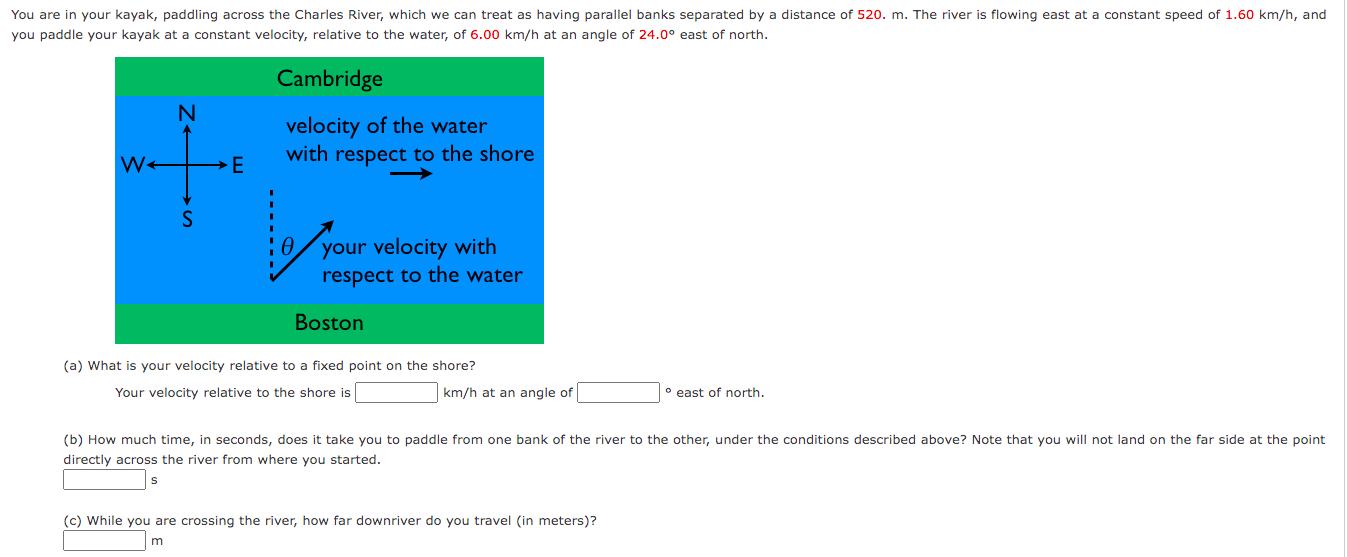 Solved (a) What is your velocity relative to a fixed point | Chegg.com