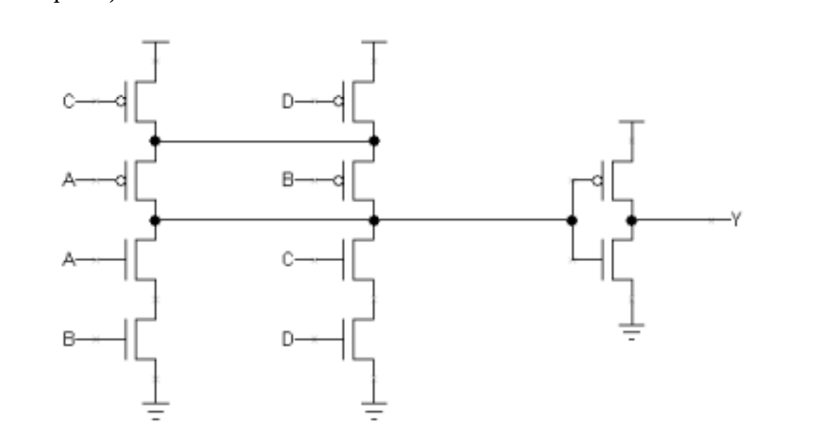 Solved Write the truth table for the CMOS Circuit given | Chegg.com