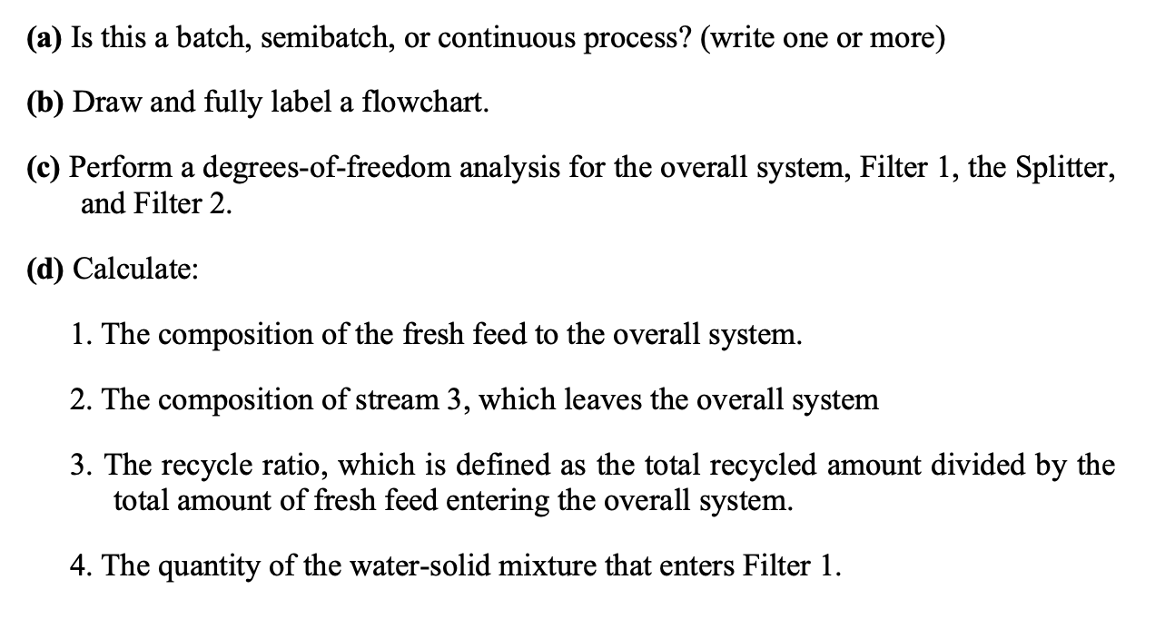 Solved A multi-process-unit system uses two filtration units | Chegg.com