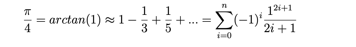 Solved Using Matlab The value of π can be approximated using | Chegg.com