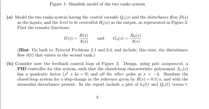Solved Problem 2.6 (2 marks) Figure 1 shows a Simulink model | Chegg.com