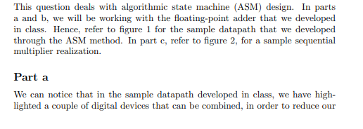 This question deals with algorithmic state machine | Chegg.com
