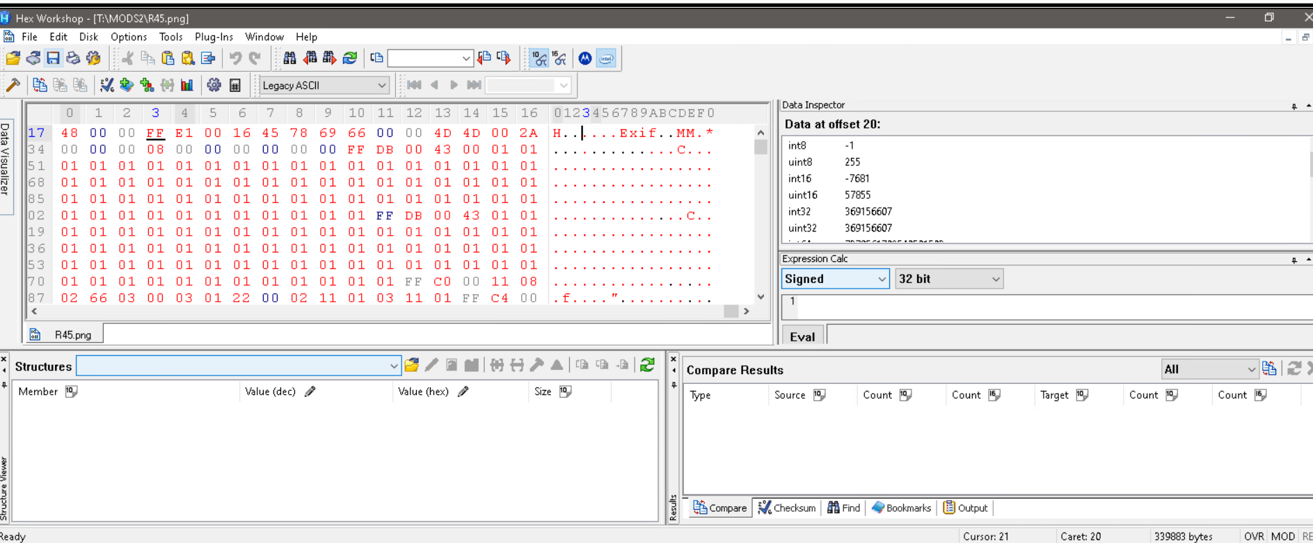 In WinHex I am successfully able to Modify Data and | Chegg.com