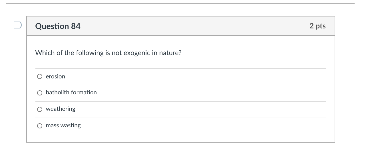 Solved Question 76 2 pts Natural levees are created during O | Chegg.com