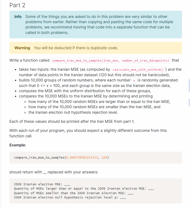 Solved Problem 3: Plot election data Write a function called | Chegg.com