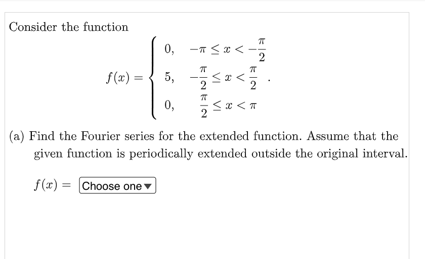 Solved Choose one | Chegg.com