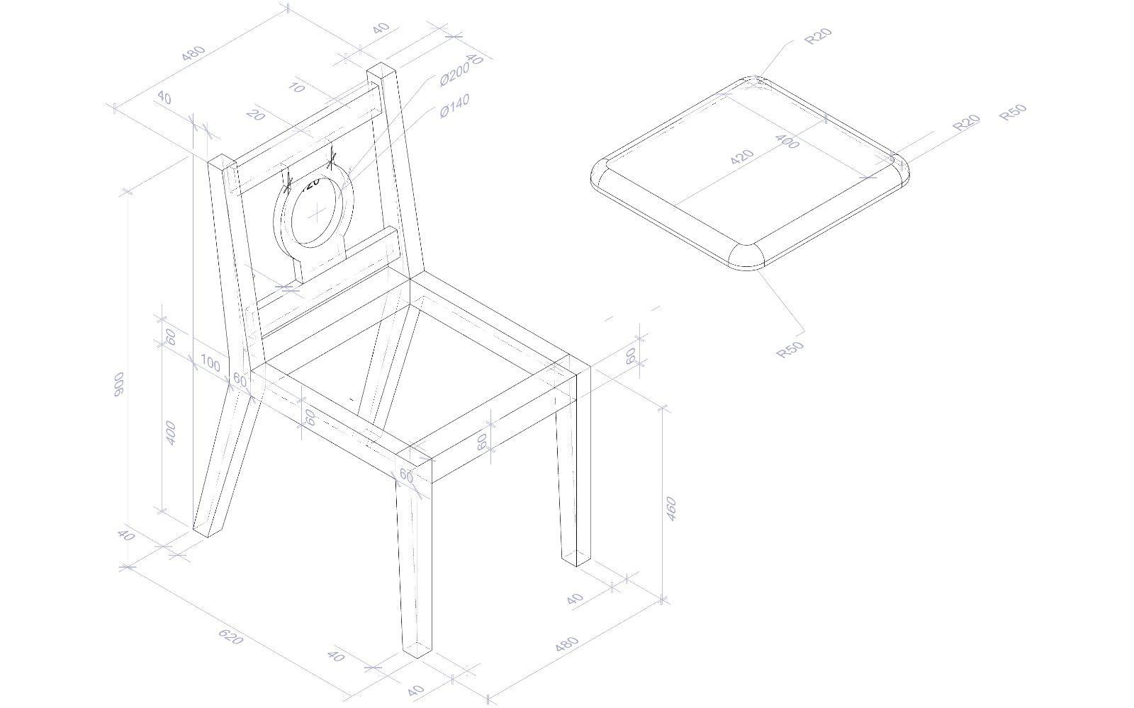 Solved make scaled section drawing from AA and section in | Chegg.com
